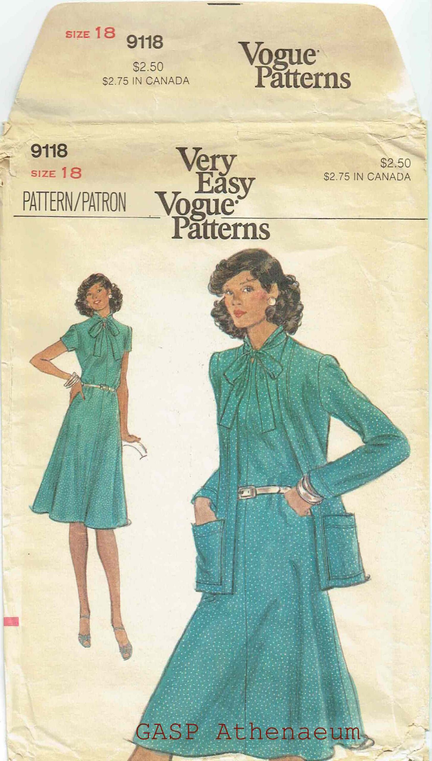 Vogue 9000's Pattern Index 1970's - GASP Archives